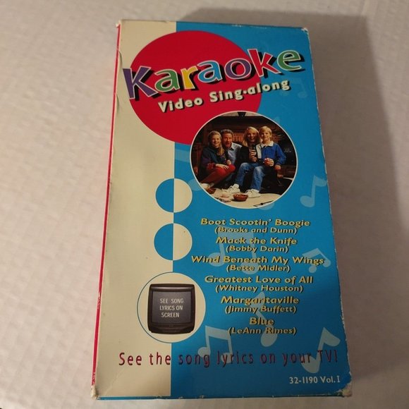 No brand / Not sure | Media | 625vhskaraoke Video Sing Alongvhs | Poshmark